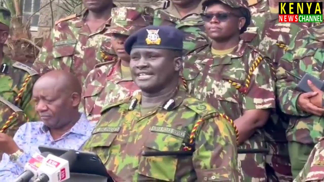 'THERE WILL BE NO MAANDAMANO IN NAIROBI' Police Commander Adamson ...