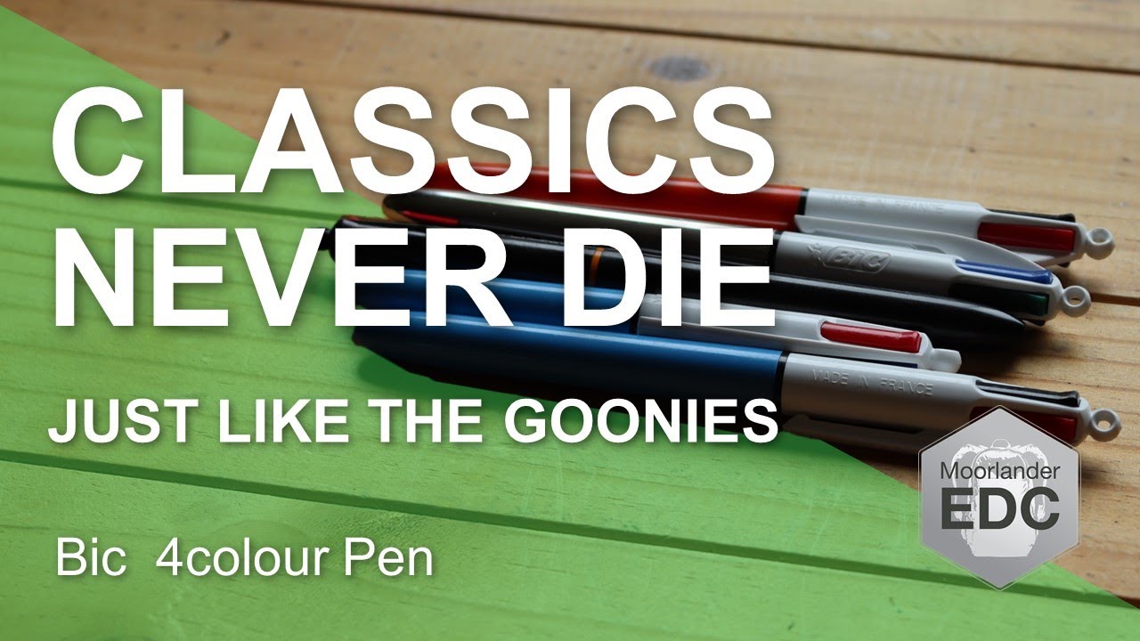 BIC 4 Color - ORIGINAL AND CLASSIC EDC PEN! - YouTube
