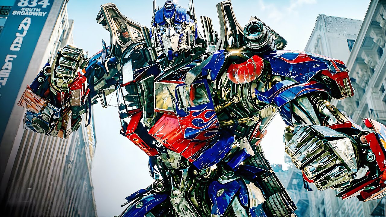 TRANSFORMERS 2007 | Megatron vs Optimus prime | full HD 4K - YouTube