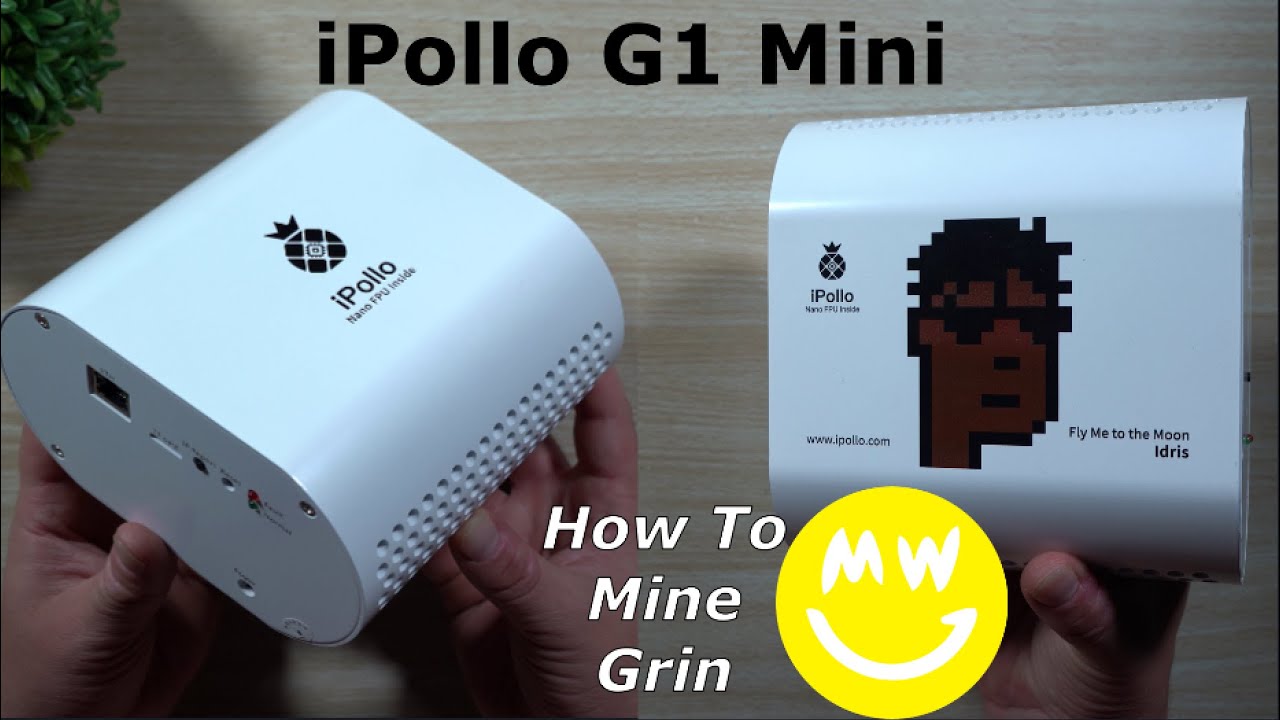 iPollo G1 mini $Grin Miner - Review, Setup & 7 Day Profits - YouTube