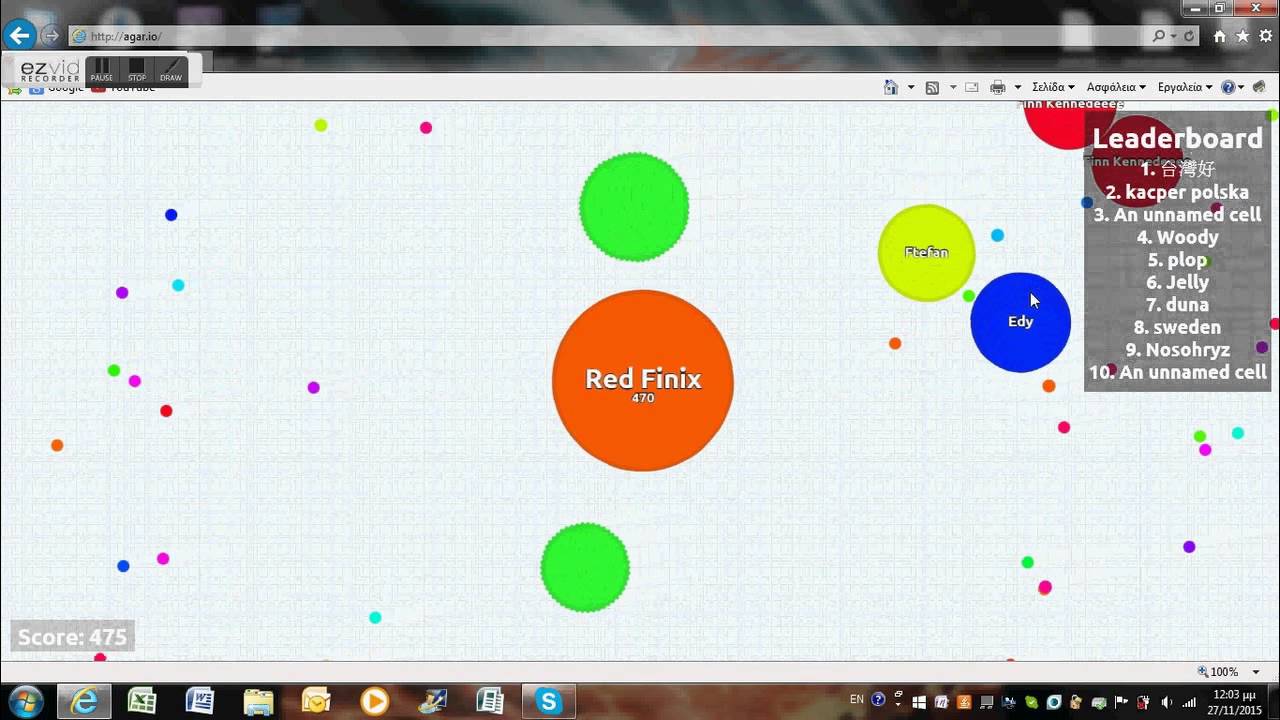 Red Finix Agar.io Gameplay #3 - YouTube