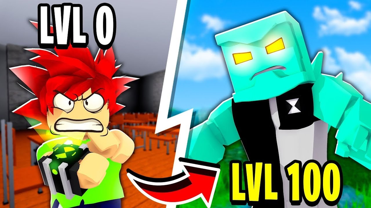 ¡OBTUVE EL OMNITRIX Y ME CONVERTÍ EN BEN 10 POR 1 DÍA EN ROBLOX ...