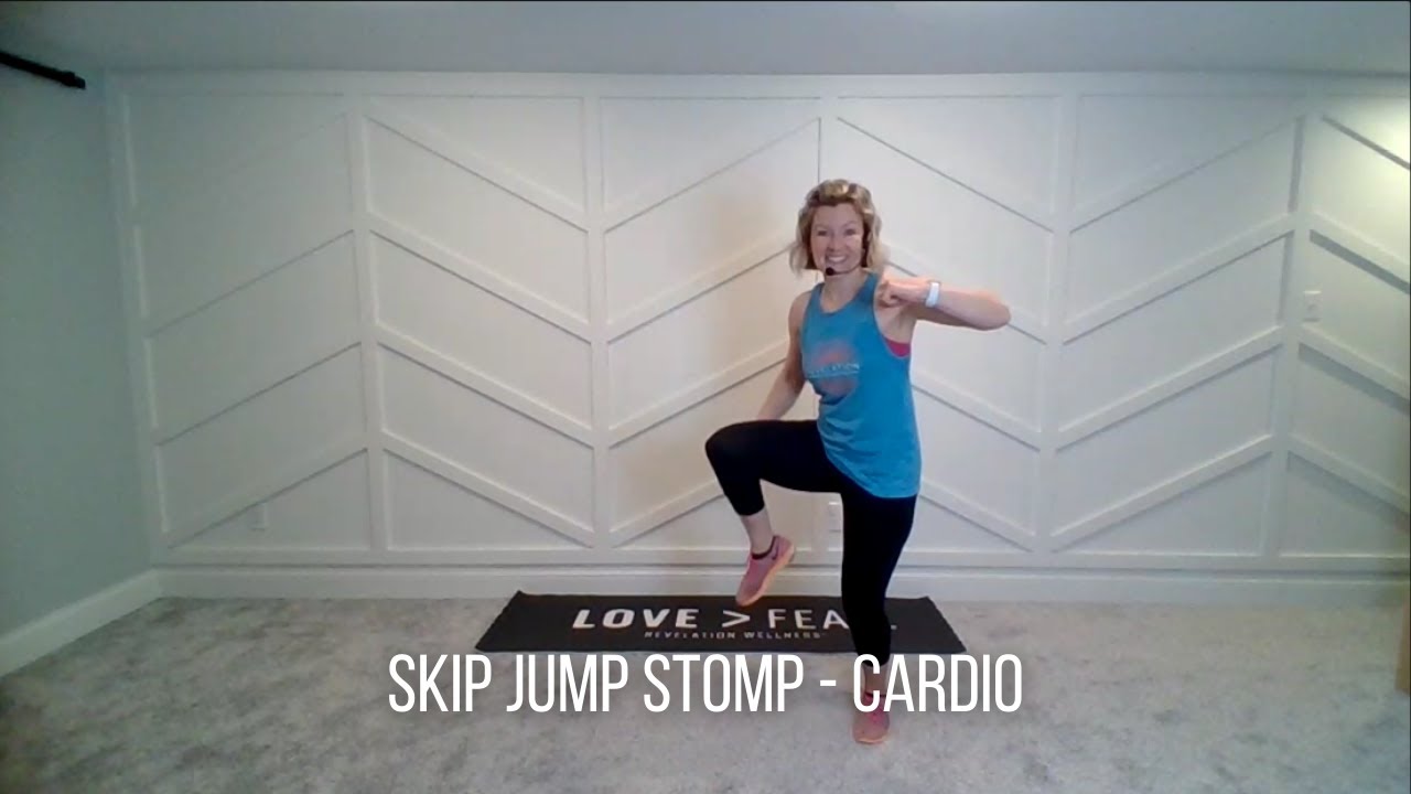 Skip Jump Stomp - Cardio - YouTube