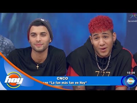 CNCO juega \