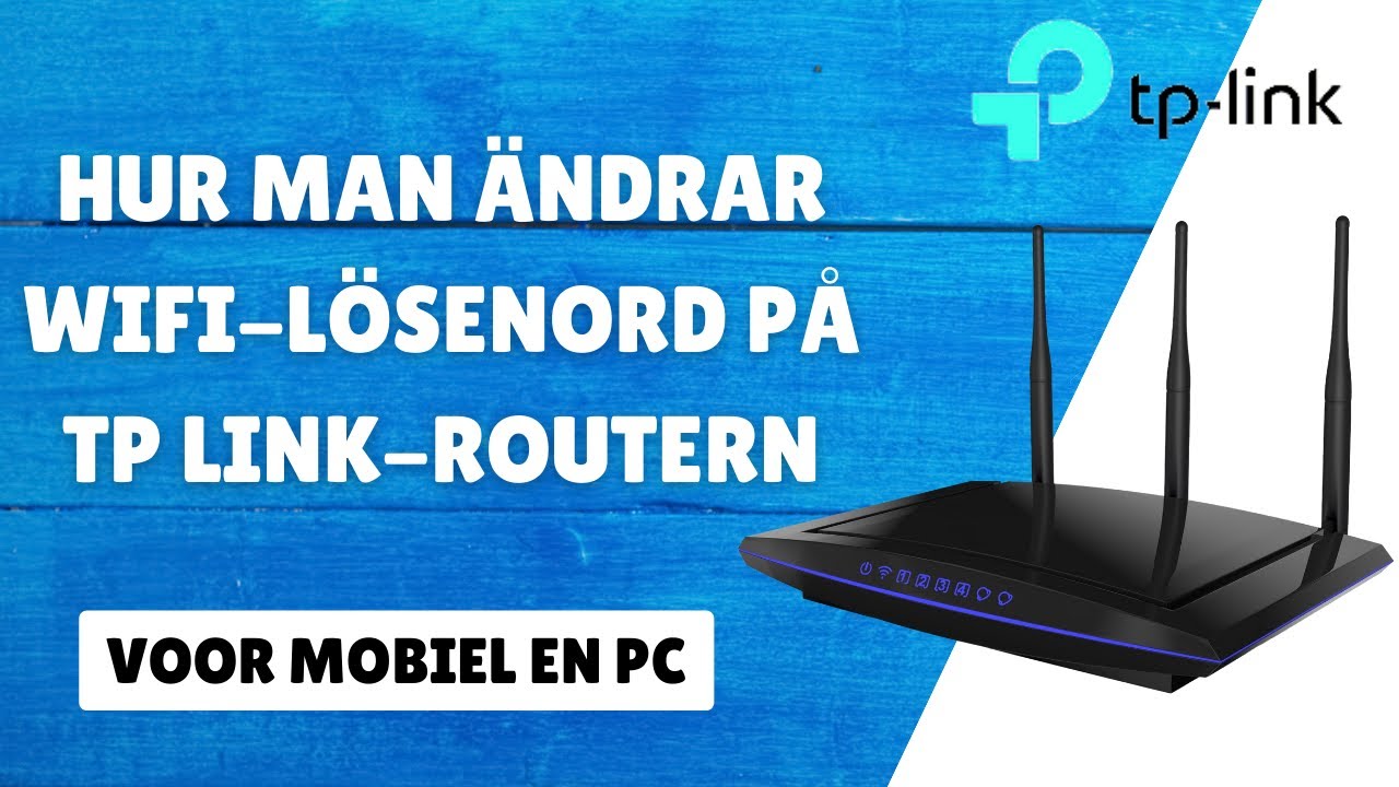 Hoe wifi-wachtwoord op tp link-router 2022 te wijzigen || TP LINK WIFI ...