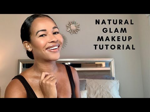 NATURAL GLAM MAKEUP TUTORIAL