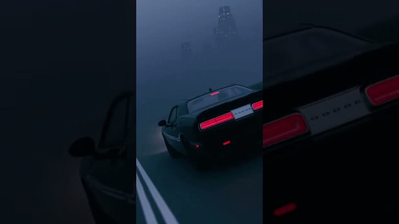 Blender Realistic Car Animation (Dodge Challenger) - YouTube