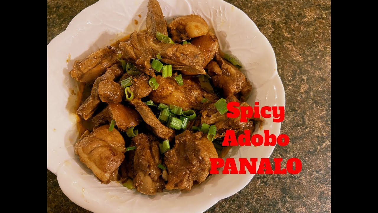 HOW TO COOK SPICY AND DRIED ADOBO - YouTube
