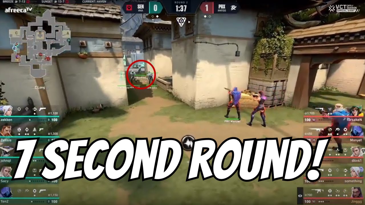 The Average Paper Rex Round | Paper Rex vs Sentinels - YouTube