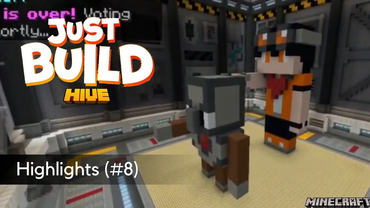 I Built Myself | Minecraft | The Hive: Just Build (Highlights #8) - YouTube