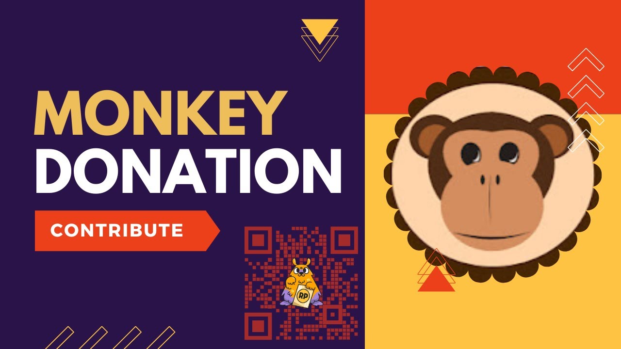 Donation and charity AI monkey #monkey #donation #monyet #ai #cute #viralvideo #fyp #charity ...