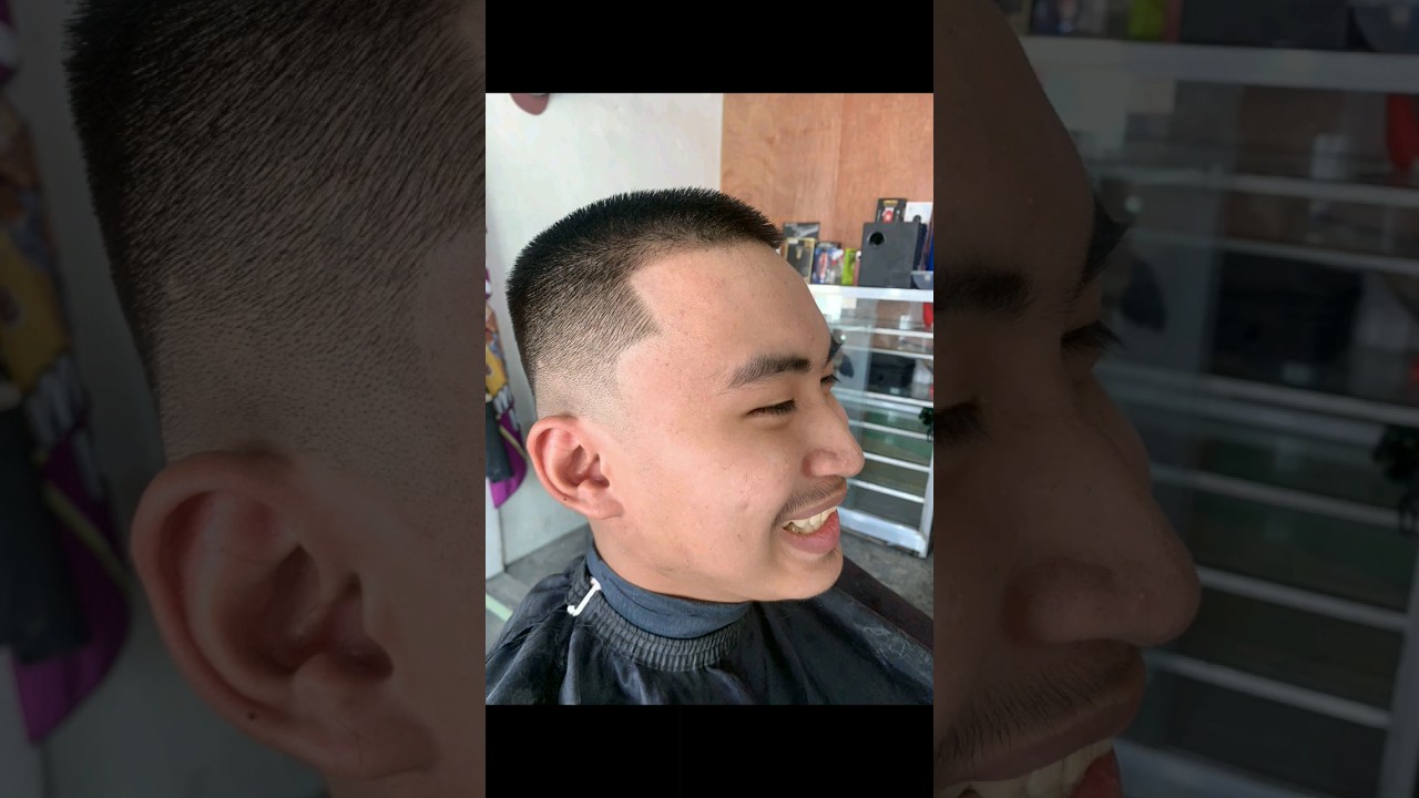 fresh cut(Buzz Cut)#BARBERLEE#tutorial - YouTube