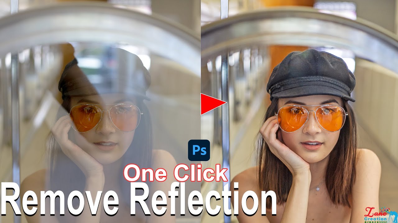 Photoshop's Secret Tool to Eliminate Reflections Like Magic ! - YouTube
