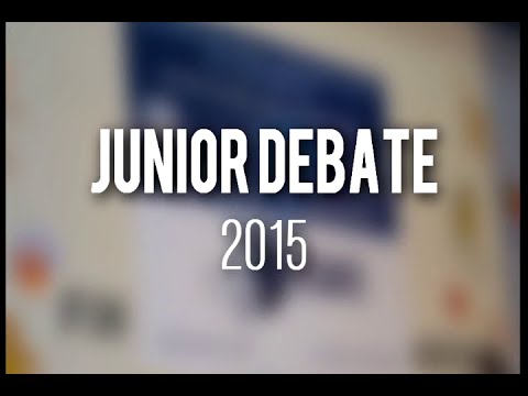 Interschool Junior Debate // IISJ Reporters - YouTube