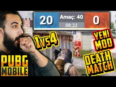 YENİ OYUN MODU DEATHMATCH'TE 1v4 ATIP ARDINDAN HİÇ ÖLMEDEN OYUN KAZANMAYA ÇALIŞTIK!! | PUBG Mobile