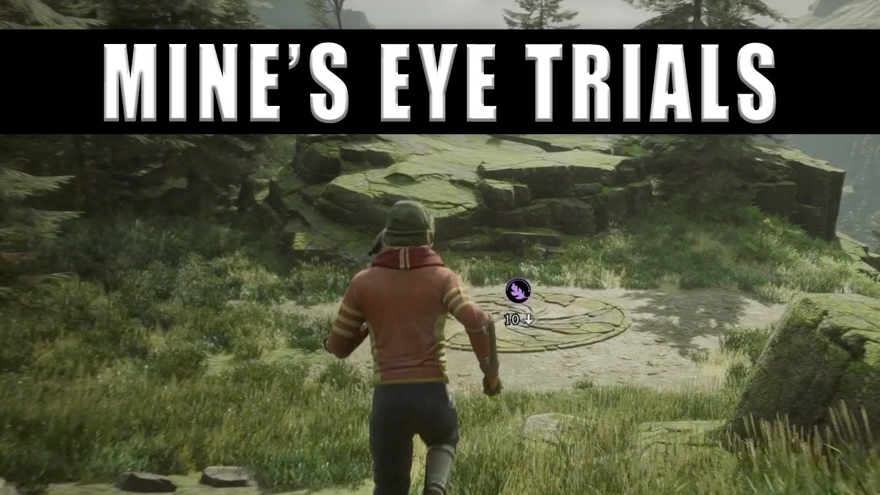 Hogwarts Legacy The Mine's Eye Merlin Trial - East South Sea Bog Merlin ...