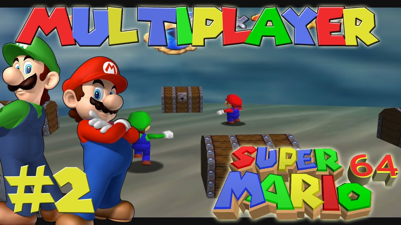 Super Mario 64 Multiplayer - Ep 2: "Swimming with the eagle" - YouTube