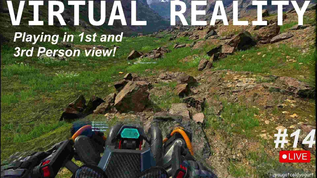 #14 Death Stranding VR in 1st & 3rd Person / 5090 PC / MeganeX 8K / R.E ...