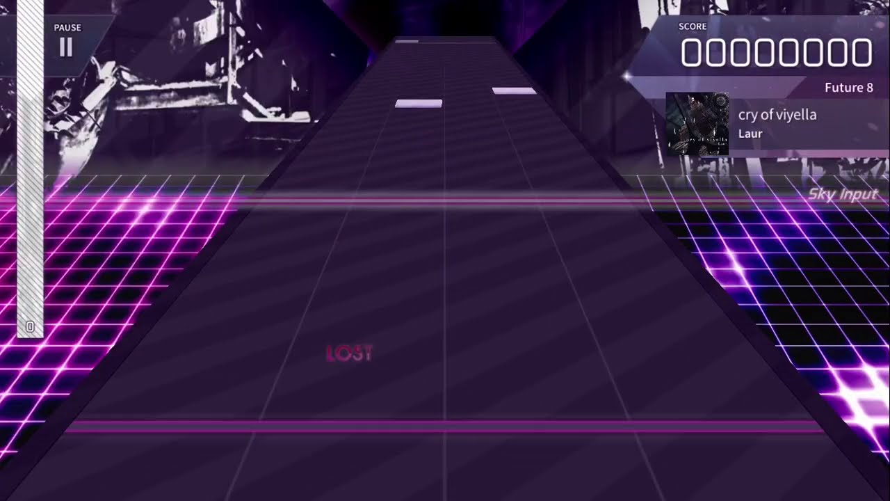 【Arcaea】 cry of viyella [Future 8] Chart View - YouTube