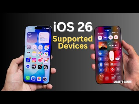 iOS 26 Supported Devices - Can you update? - YouTube