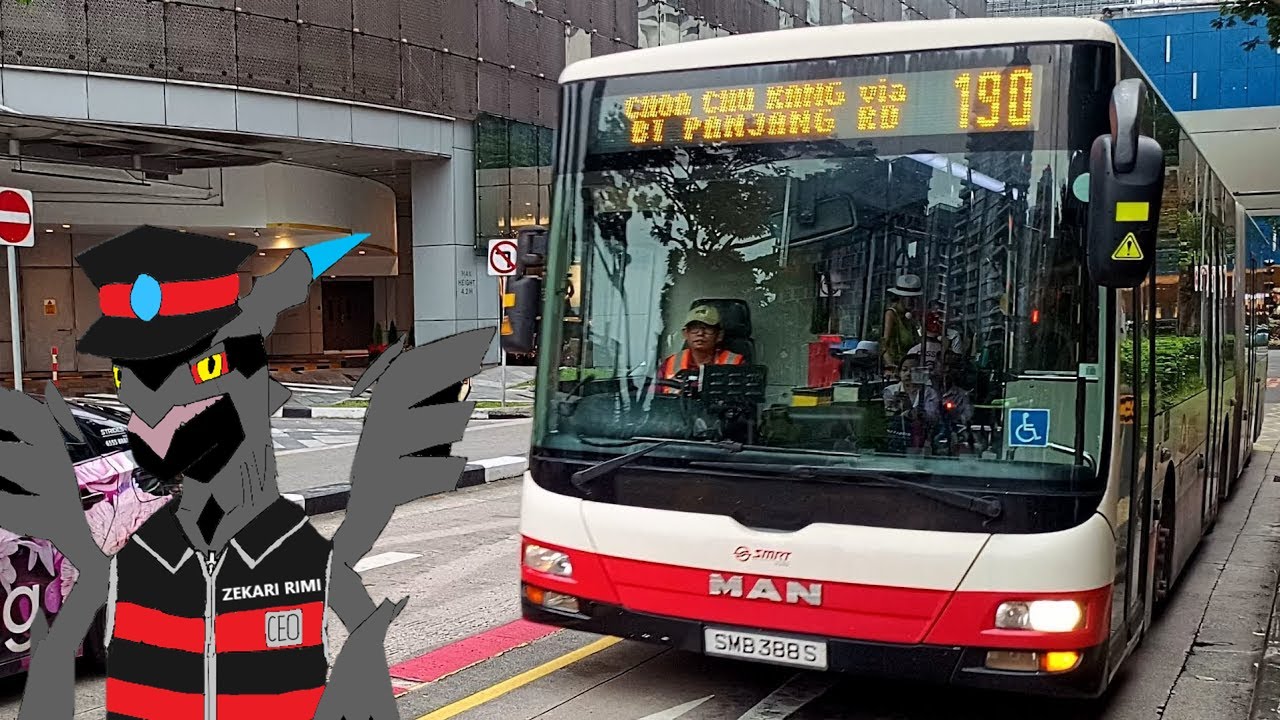 [4K 前面展望] SMB388S 190 Driver's Cab View 高速道路区間 - MAN NG363F A24 連節バス ...