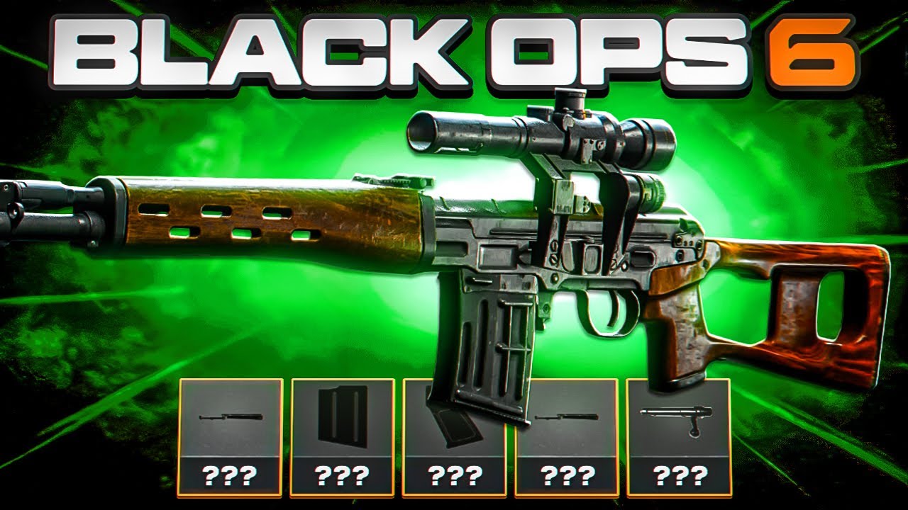 the META Sniper to USE in BO6 Beta.. (Best SVD Class Setup/Loadout ...