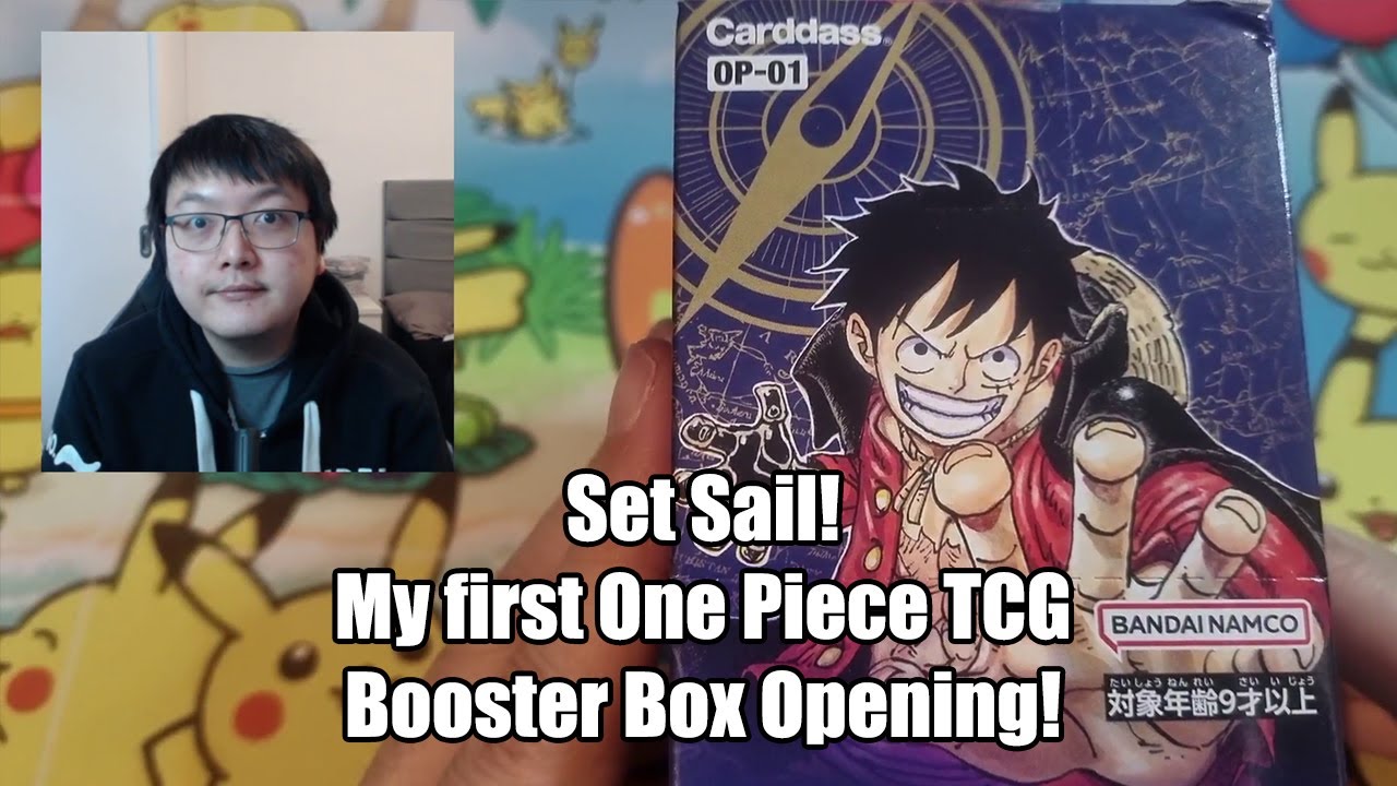 Set Sail! My One Piece TCG Tourney has began! OP1 Booster Box opening ...