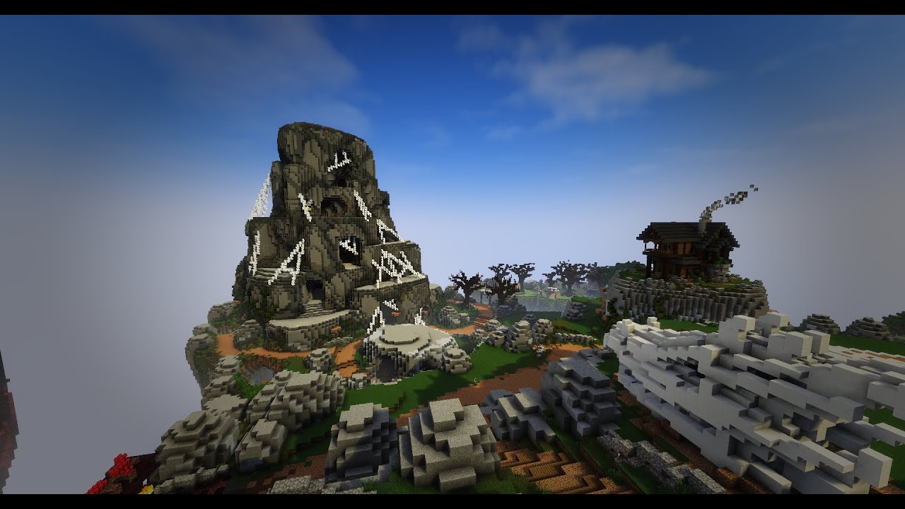 Spiders Den Timelapse | Hypixel Skyblock - YouTube