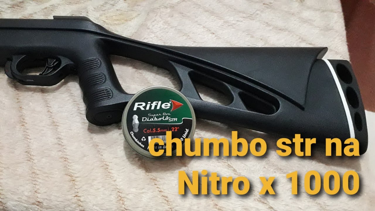 Cbc Nitro X 1000 tiro a 45 metros - YouTube