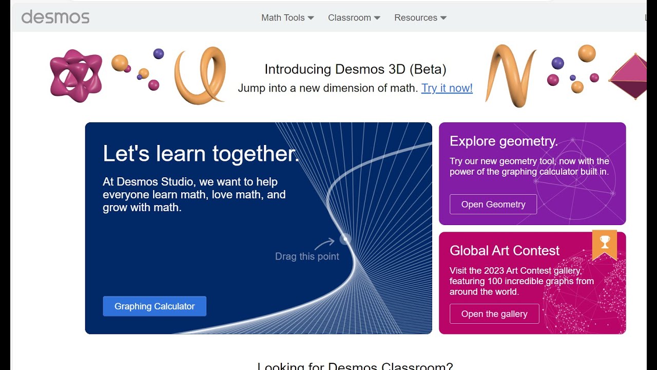 How To Use the Cool Tool Desmos - YouTube