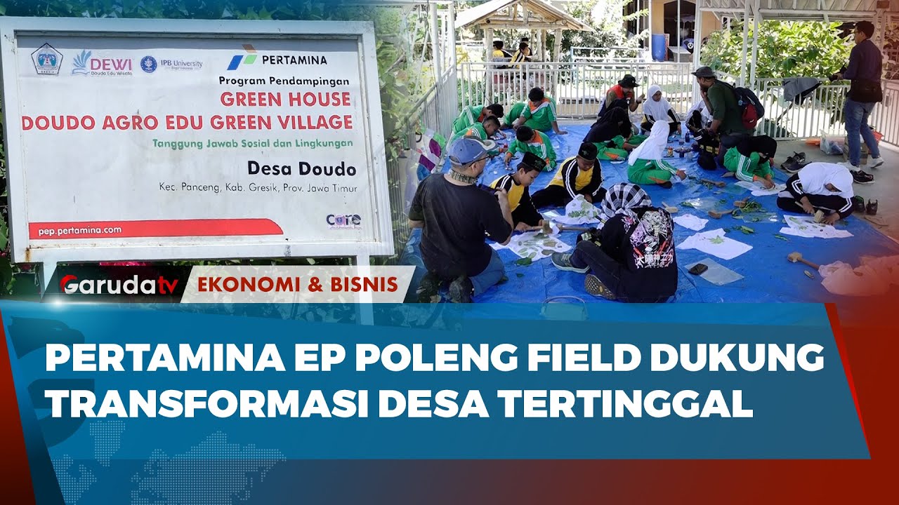PERTAMINA EP POLENG FIELD DUKUNG TRANSFORMASI DESA TERTINGGAL - YouTube