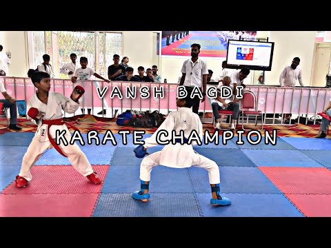 Vansh Bagdi | Haryana State Karate Championship | Sub-junior Boy’s -30kg | Champion