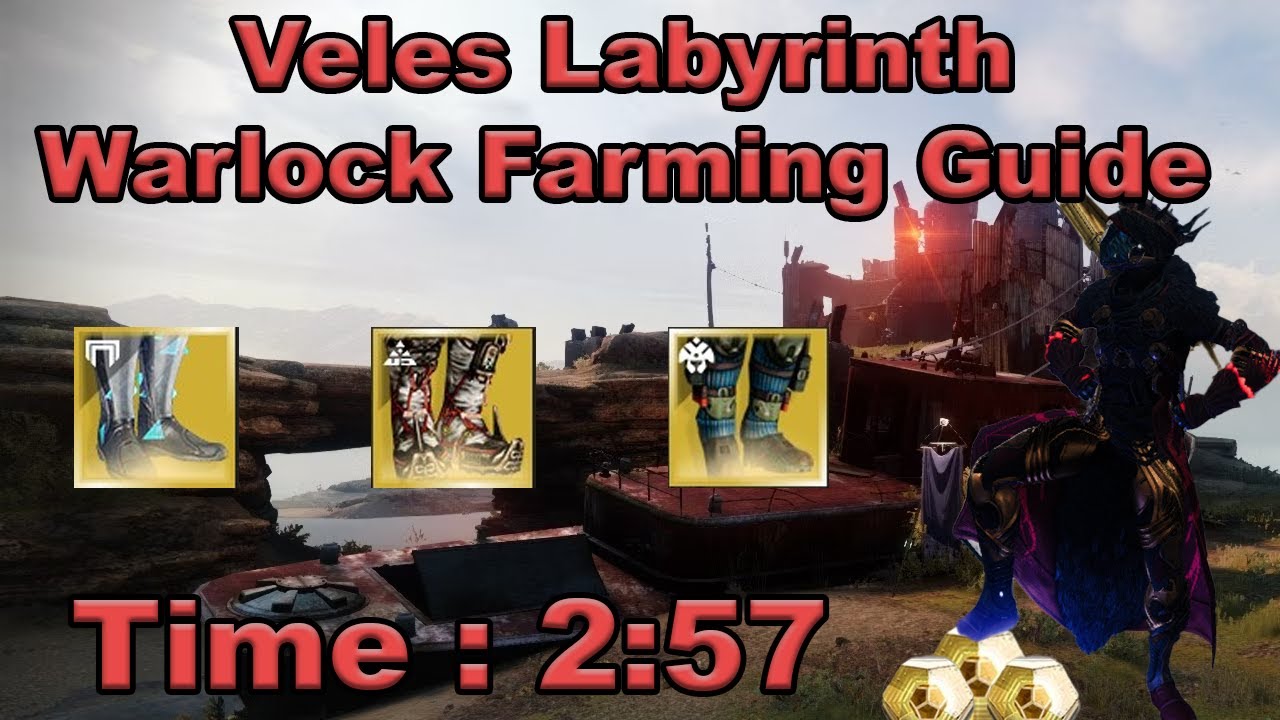 Destiny 2 - Veles Labyrinth (Warlock) Legend Lost Sector Farming Guide ...