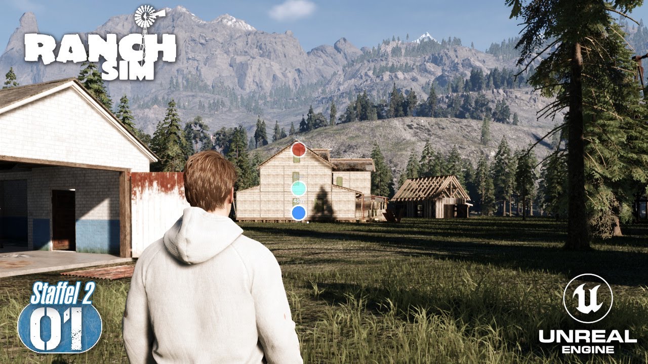 Ranch Simulator Staffel 2 #01 👨‍🌾 Unreal Engine 5 🐖 Multiplayer 🐄 Ranch ...