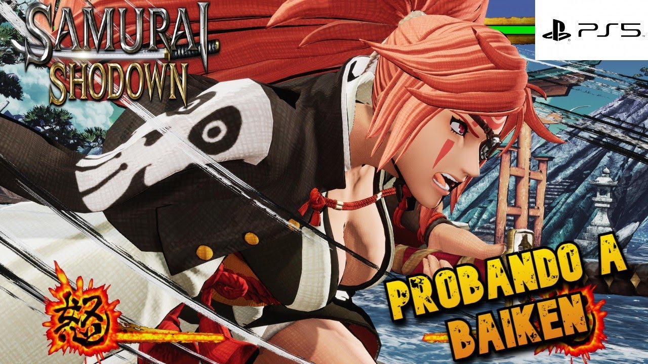 Probando a Baiken en Samurai Shodown - YouTube