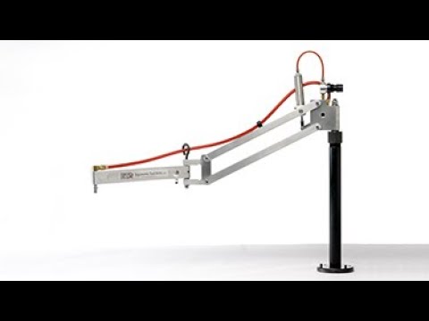 Ergonomic Tool Arm for Industrial Assembly Processes - YouTube