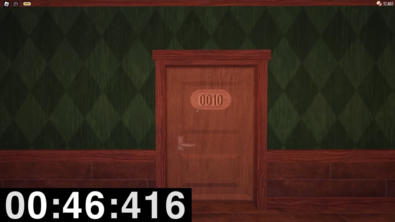 DOORS: Door 10 in 46.416 - YouTube