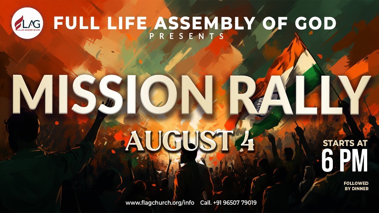 Mission Rally | Rev. Solomon Kings | Flag Church | 04 Aug 2024 - YouTube