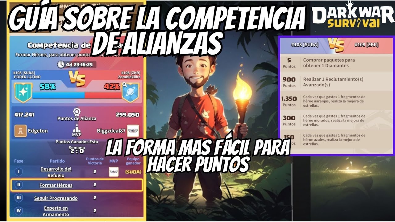 Dark War Survival: REALIZA MUCHOS PUNTOS DE ESTA MANERA !! - YouTube