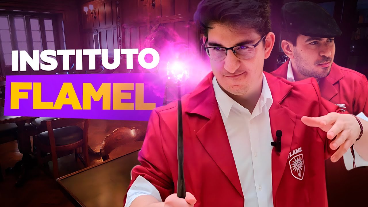 OLHA O QUE ACONTECE NO INSTITUTO FLAMEL? - YouTube