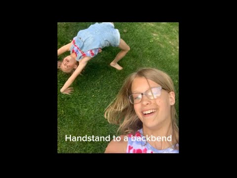 How to do a handstand to a backbend - YouTube
