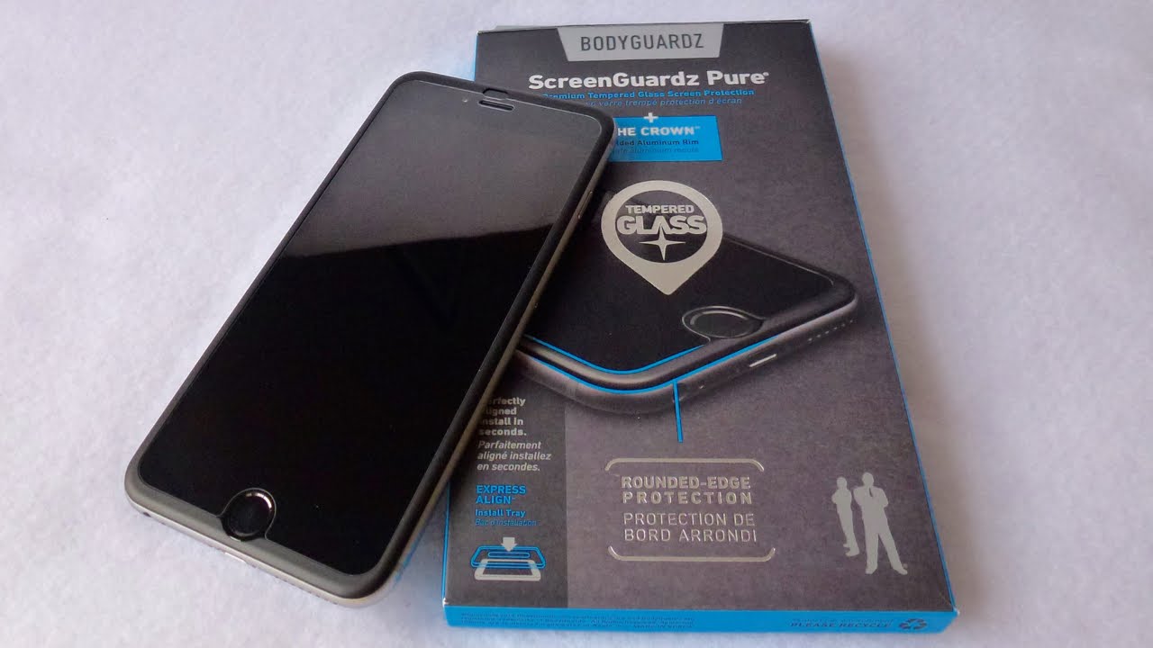 BodyGuardz ScreenGuardz Pure with Crown for iPhone 6 Plus: Review and ...