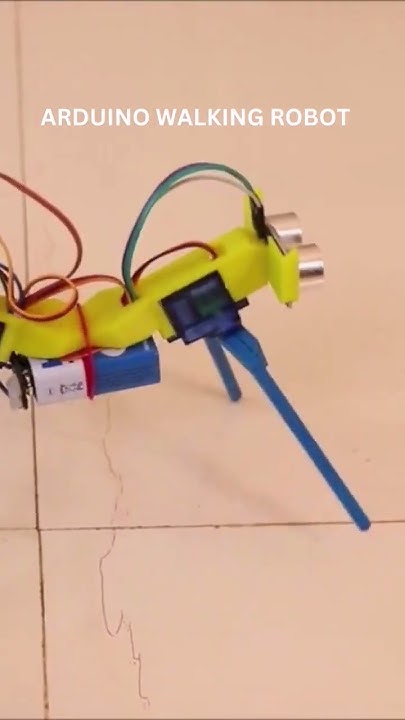 How To Make Arduino Walking Robot Arduinoproject Scienceprojects Shorts Youtube