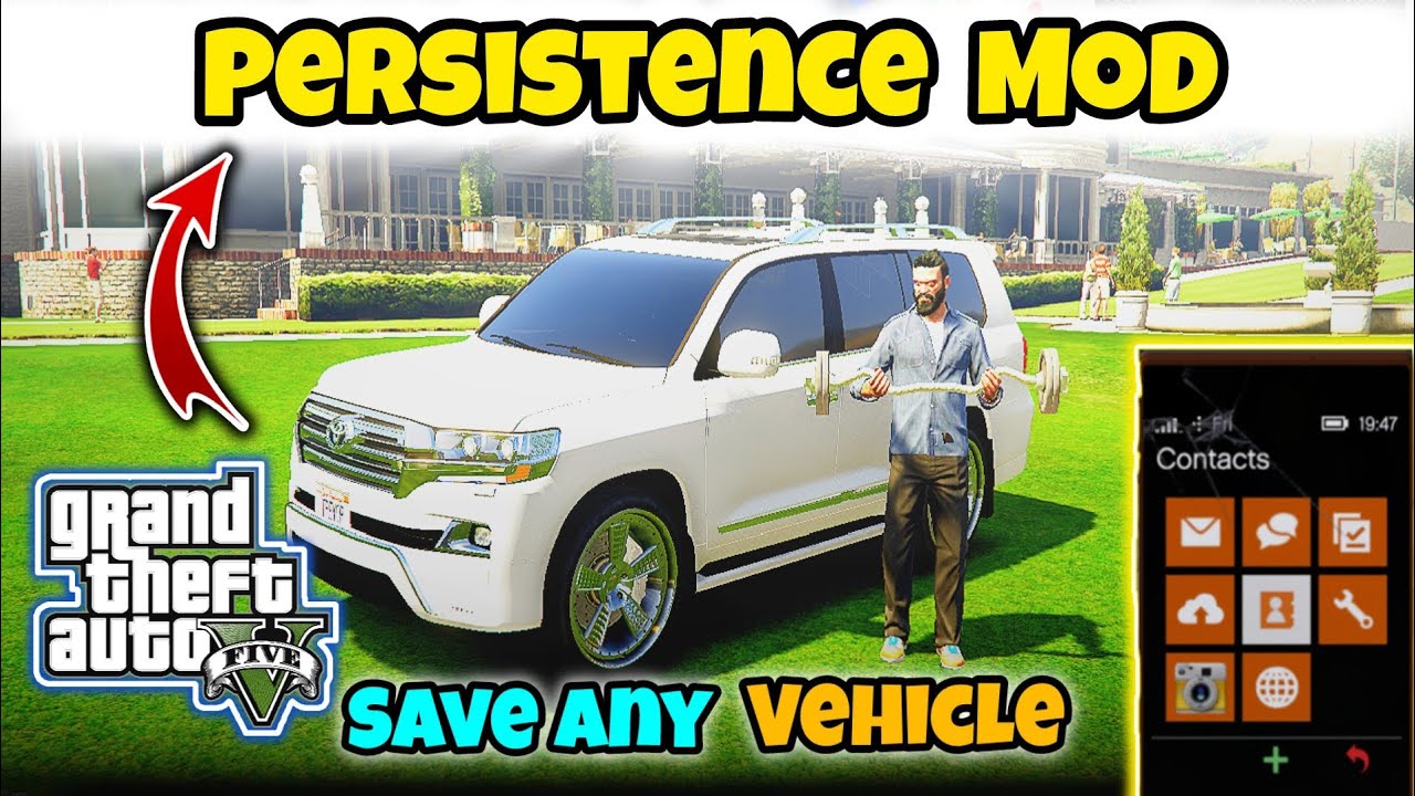 How to install Persistance Mod in GTA 5 | Vehicle Persistence mod GTA 5 ...