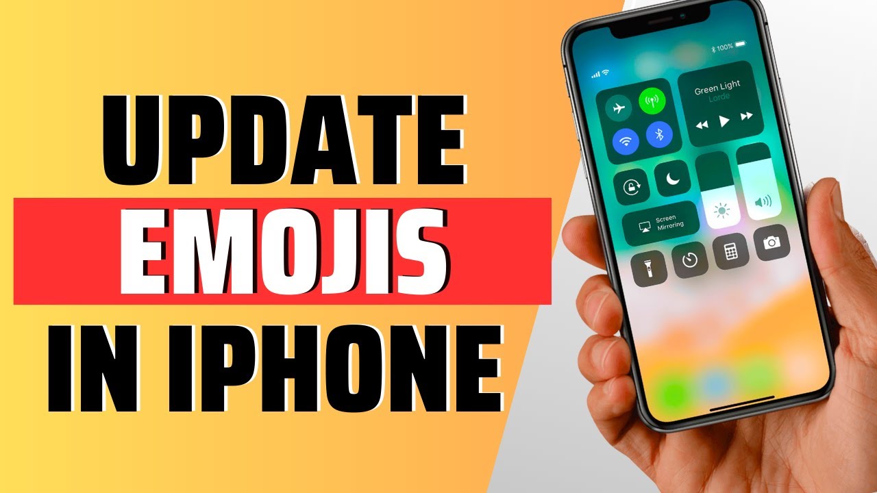 how to update emojis in iphone - full guide - YouTube