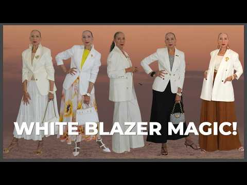 Instant Elegance: Master The White Blazer Look