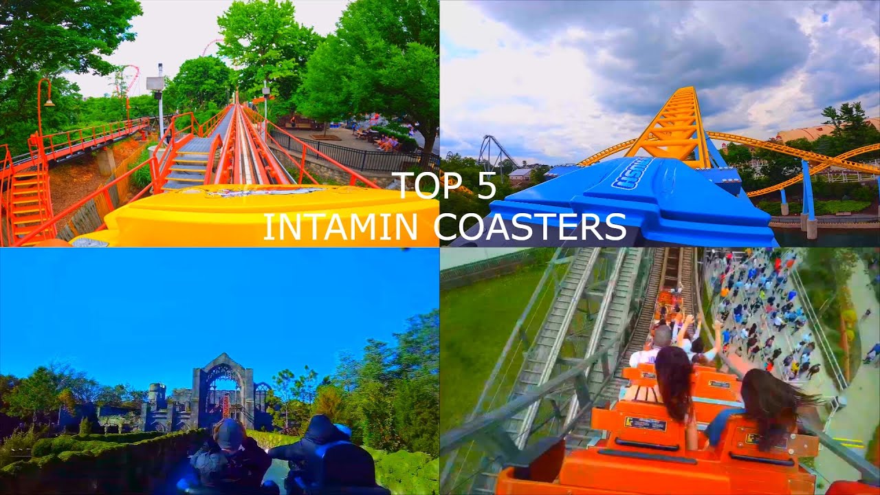 TOP 5 INTAMIN ROLLER COASTERS RANKED - YouTube