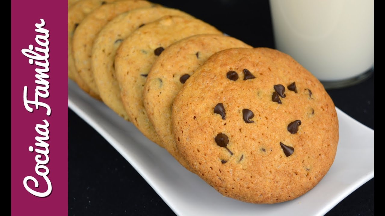 Como hacer cookies de chocolate tipo chips ahoy paso a paso | Recetas ...