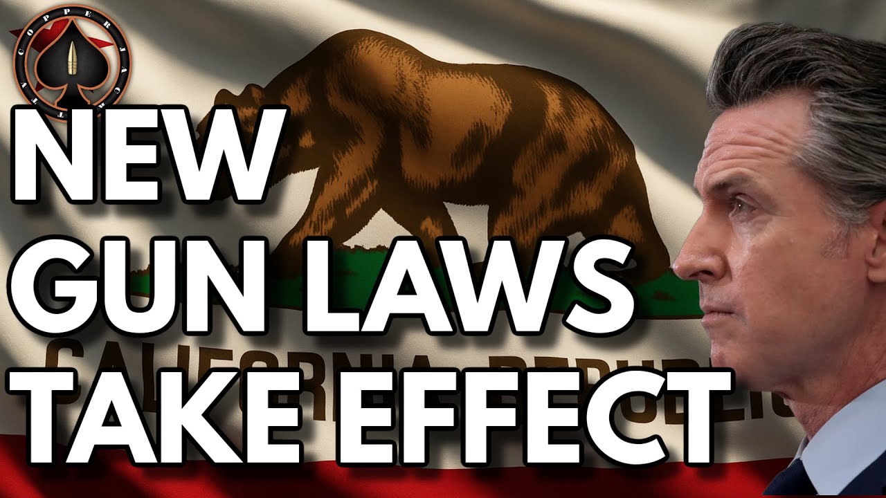 Beware: New California Gun Laws Taking Effect Soon - YouTube