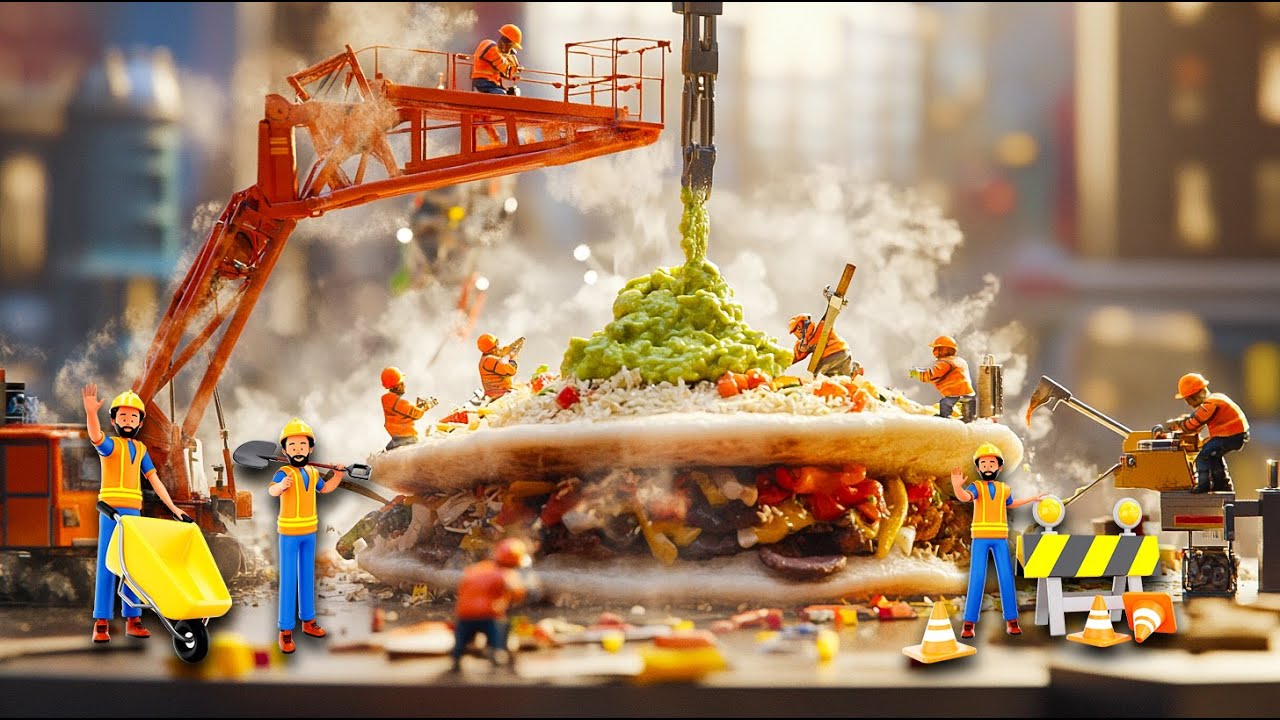 How Small Workers Harvest Giant Food In This Miniature World - YouTube